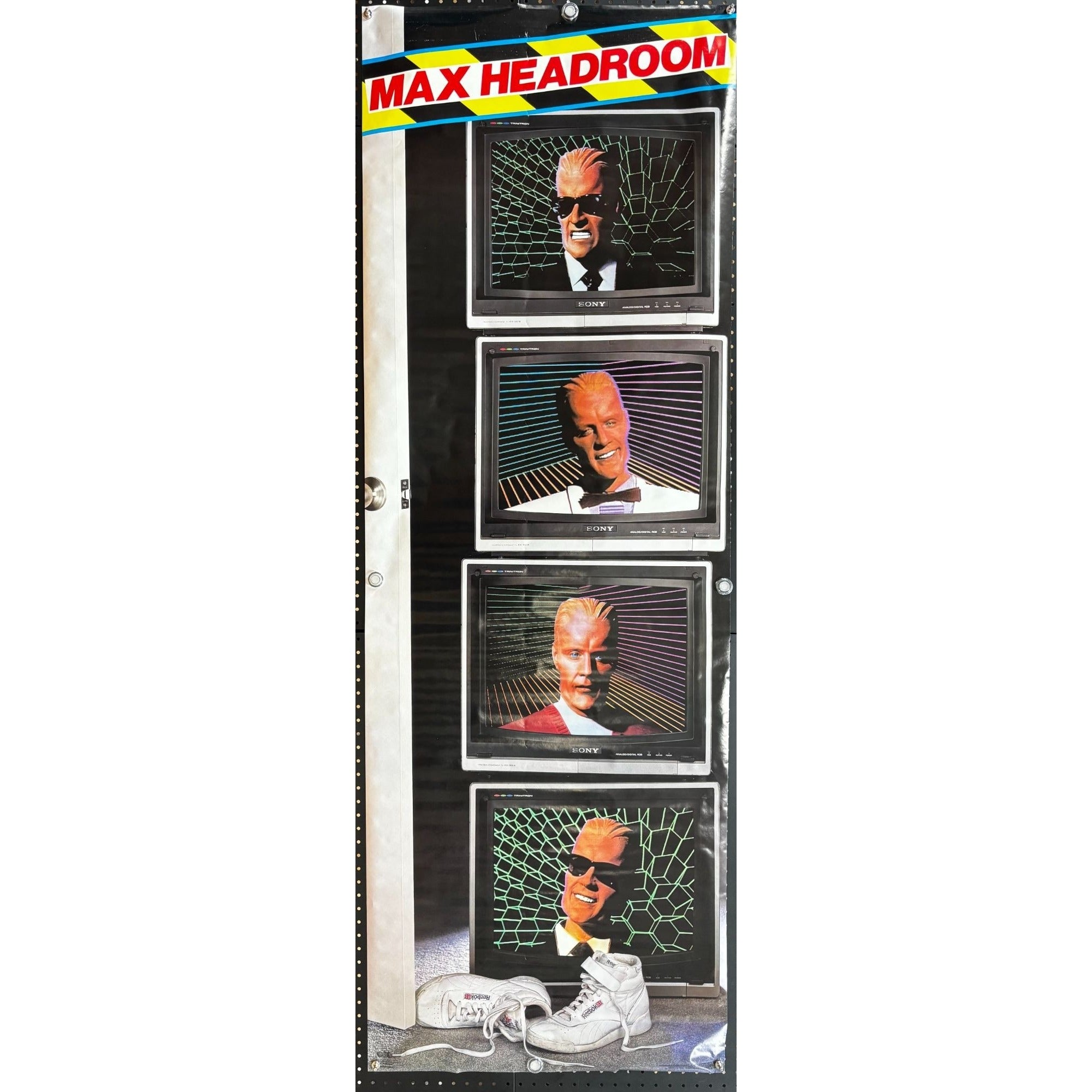 Max Headroom (1980s) Original Rolled Poster 26x76 – PopCatalog