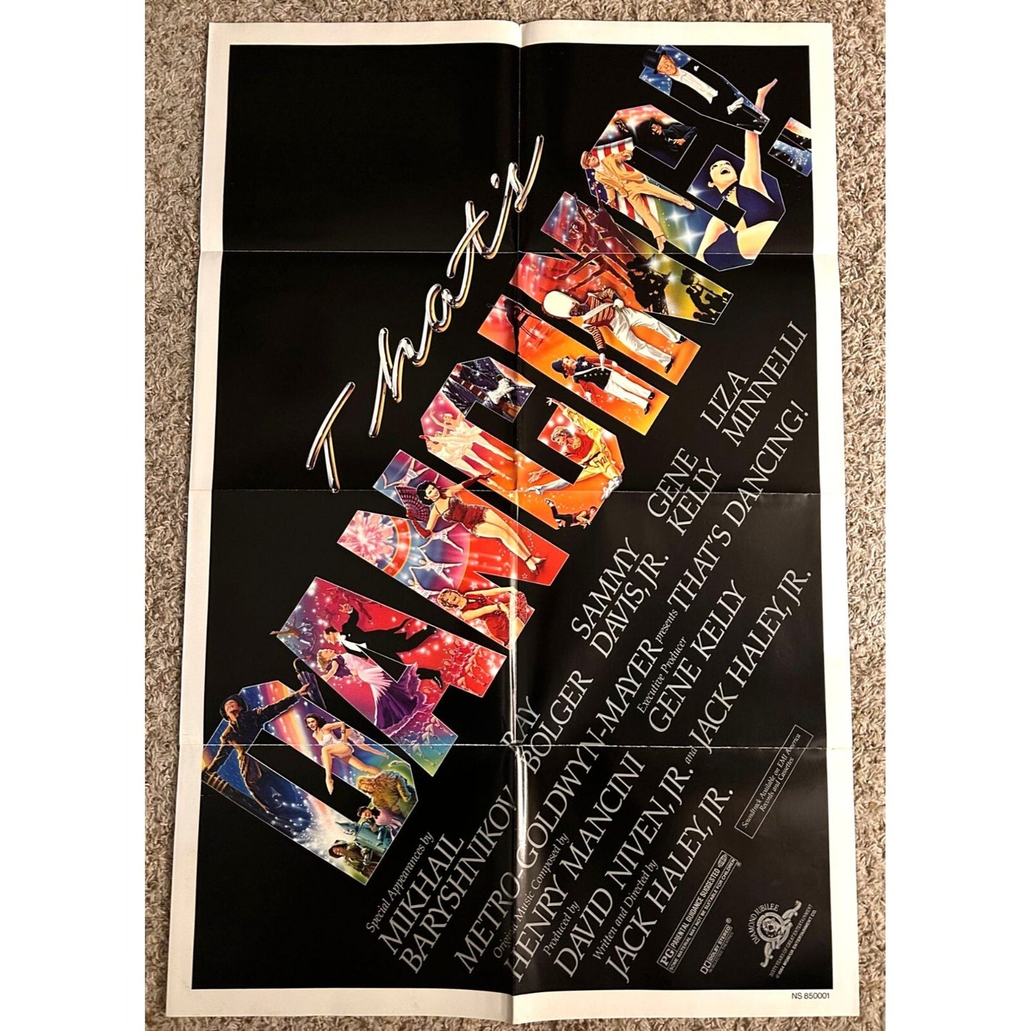 That's Dancing (1985) History of Dance Original Movie Poster 27x41 Fol ...
